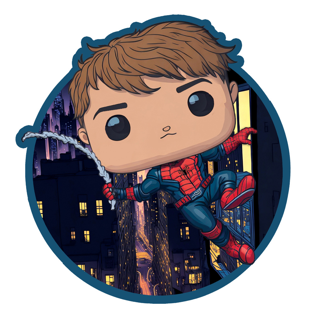 Personalized illustration of you in Funko Pop style