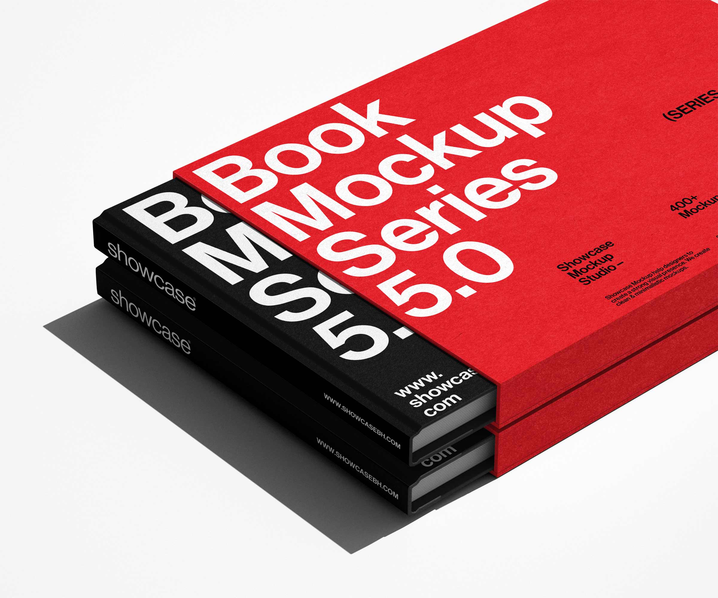 Landscape Book Mockup - Showcase Mockups