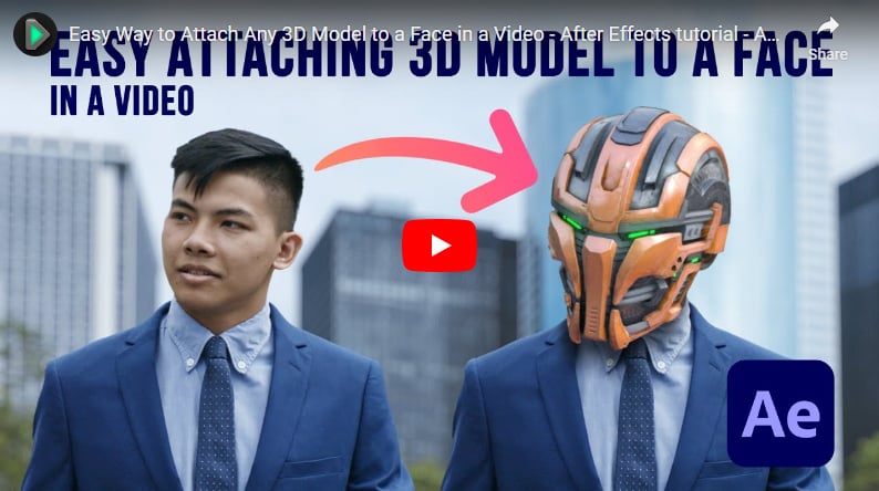 𝘼𝙀 𝙁𝘼𝘾𝙀 𝙏𝙊𝙊𝙇𝙎 now supports 3D models ⚡Quickly attach any 3D mask to a ...