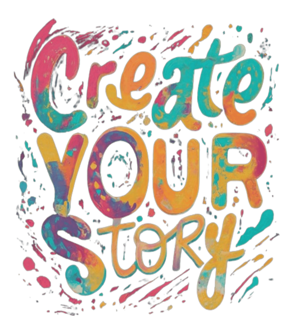 Create Your Story - The Typographic Design