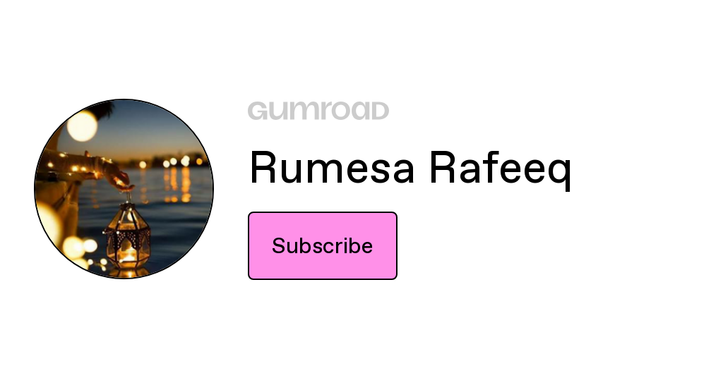 Rumesa Rafeeq