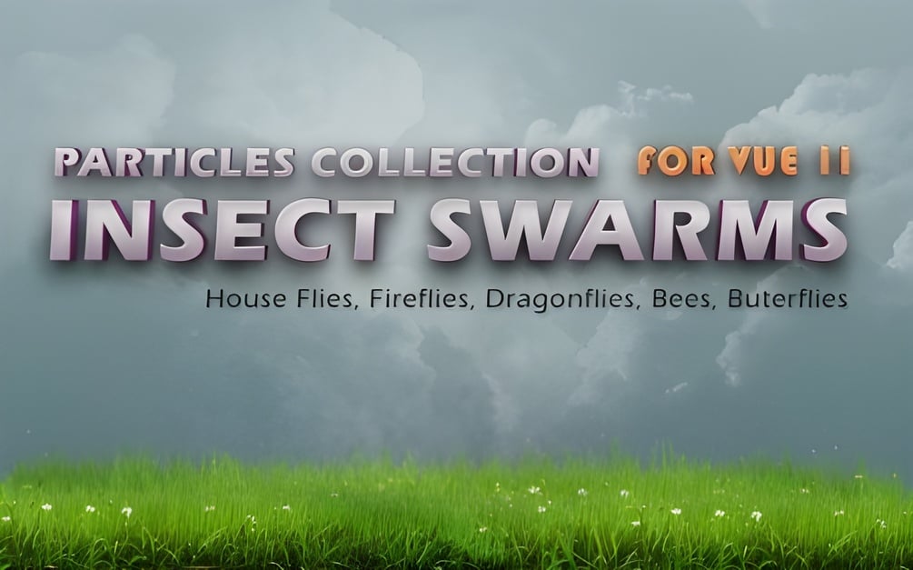 Insect Swarms Particle Pack for Vue 11