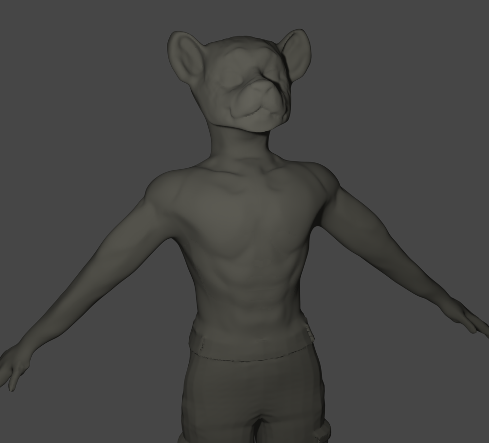 Panther Furry Model, I will texture based on your own character