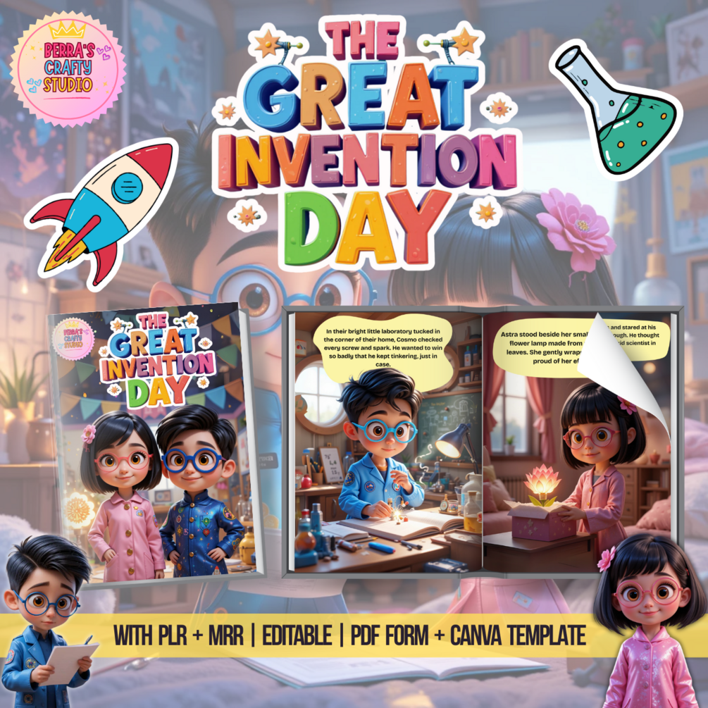 The Great Invention Day – A Fun STEM Storybook for Kids