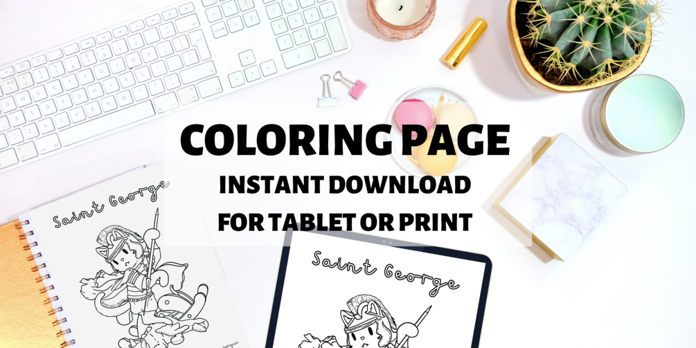 St George ~ Cat-holic Designs