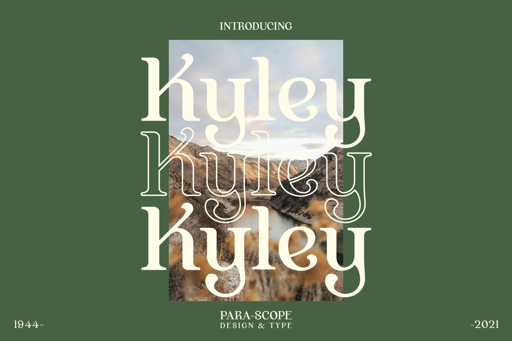 Kyley - A stylish serif font