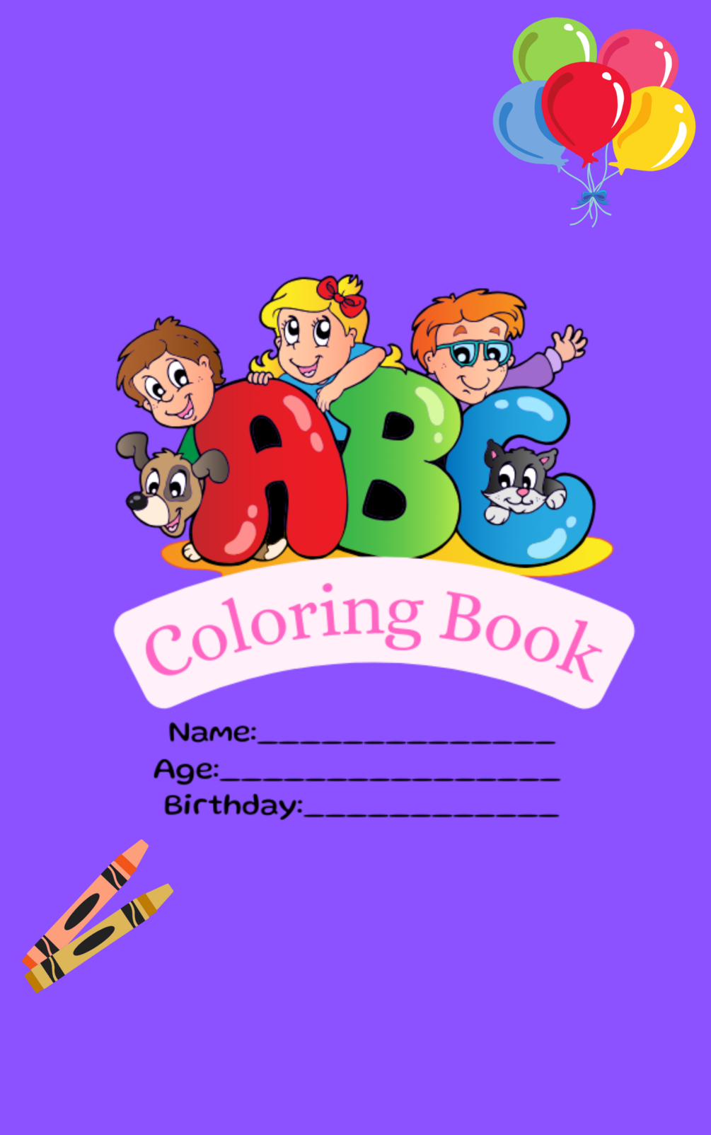 My ABC Coloring Book