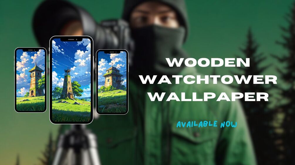 Wooden Watchtower Wallpaper