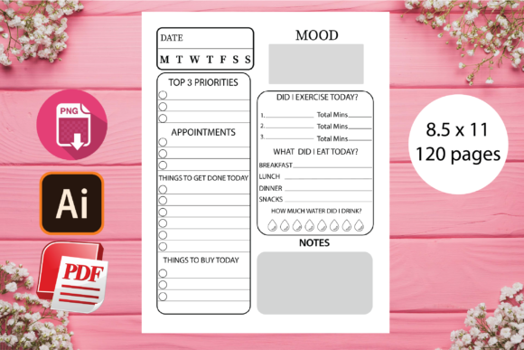 Goal Setting Planner for Kdp or Self Use