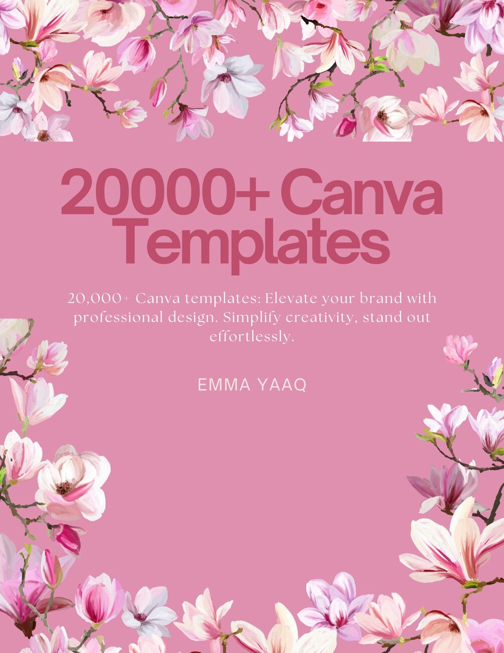 20000+ Canva Editable Templates Bundle