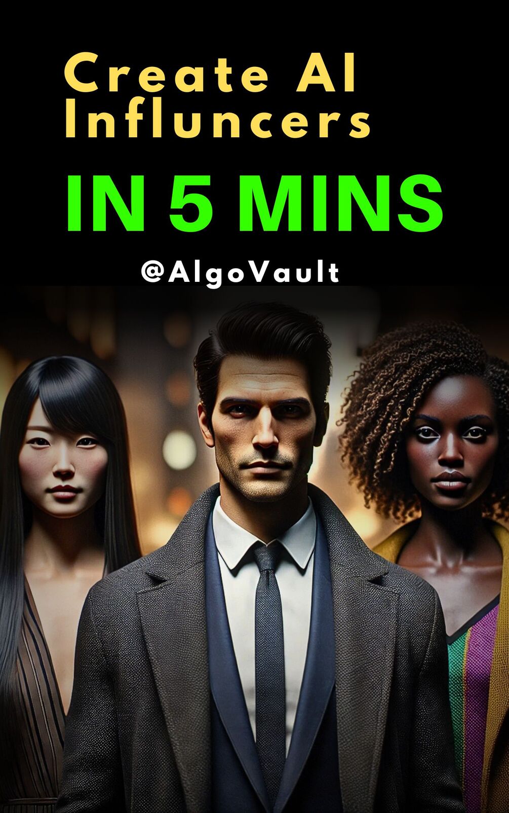 Create AI Influencer in 5 Minutes.