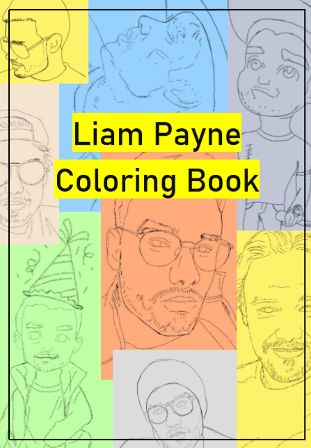 Liam Payne Coloring Book