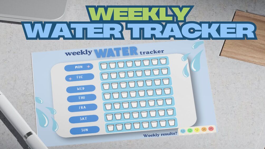 HYDRATION TRACKER, Water TRACKER