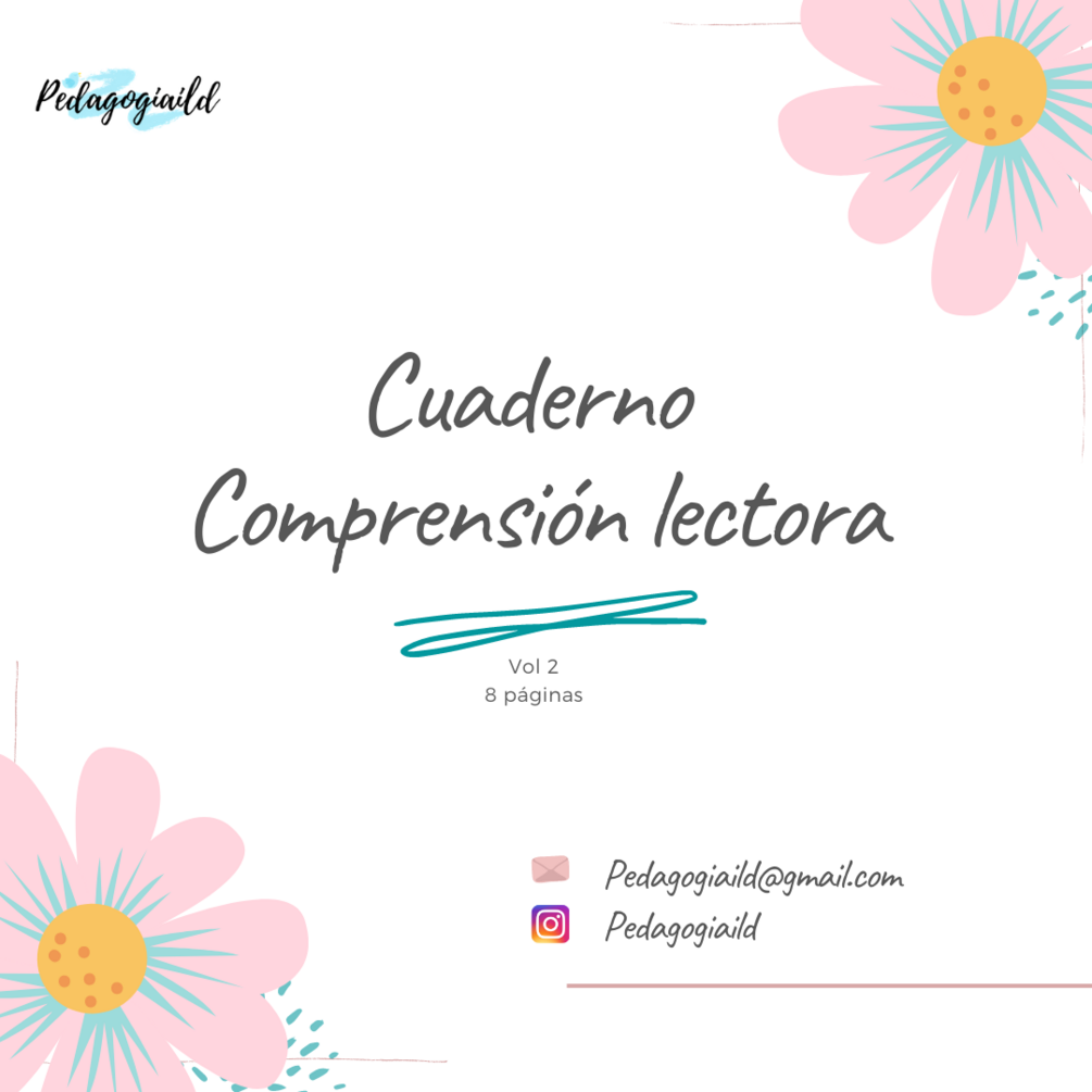 Cuaderno Comprension Lectora Vol 2