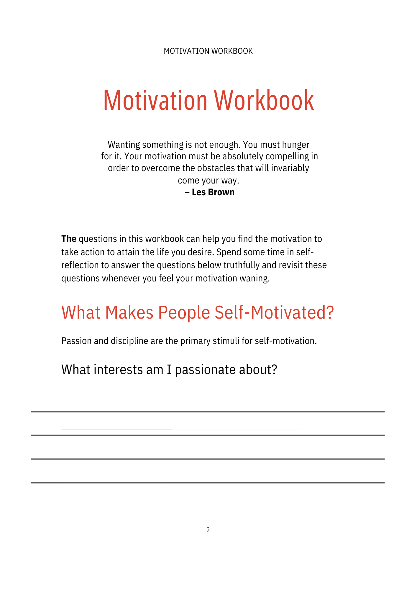 Motivation bundle: Motivation at your fingertips