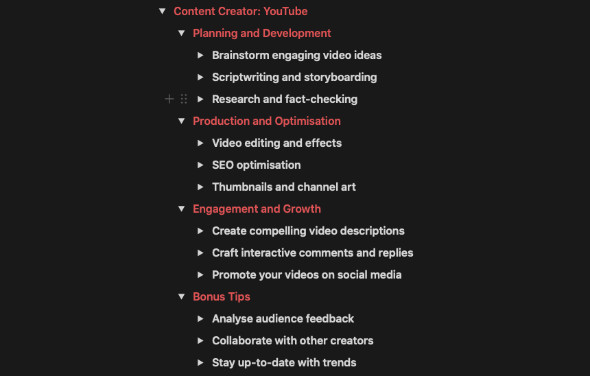 New Product Update: The Ultimate Mega Prompts for YouTube Content Creators - Richard Warepam