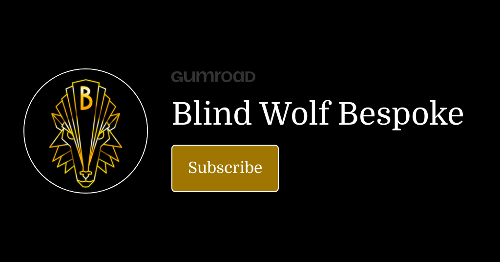 Blind Wolf Bespoke
