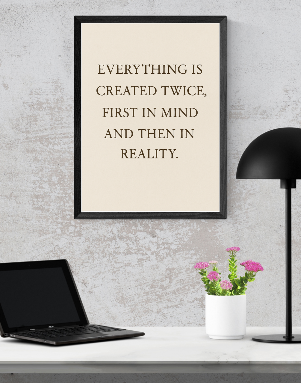 Minimalist Motivational Quote Poster Bundle (Set of 5 Printable Wall Art)