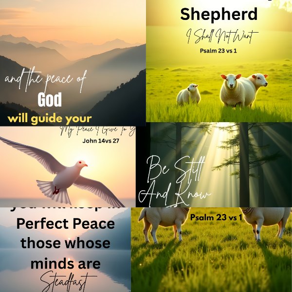 The Word On Your Wall Bible Poster Collection