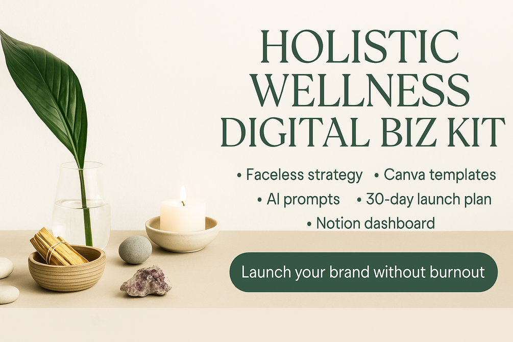 Holistic Wellness Digital Biz Kit – Build Your Passive Income Wellness ...
