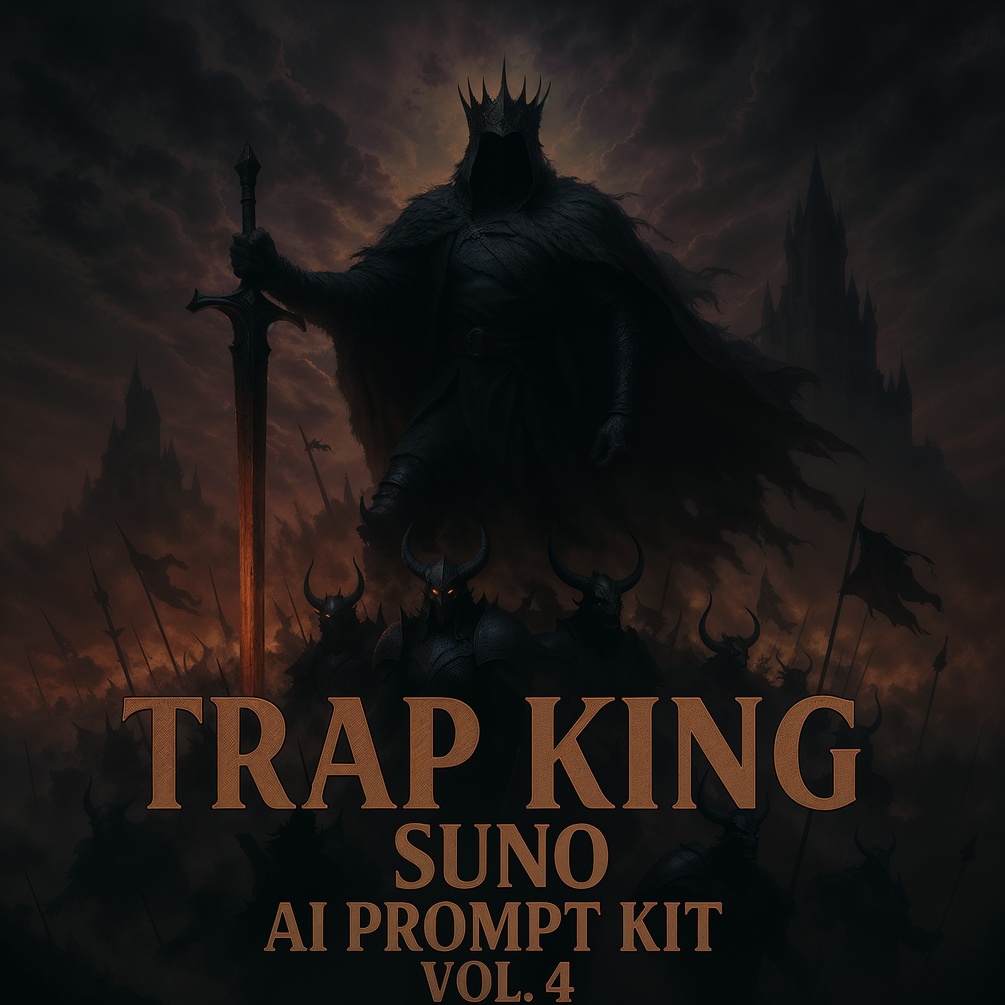 Trap King – Suno AI Prompt Kit Vol. 4