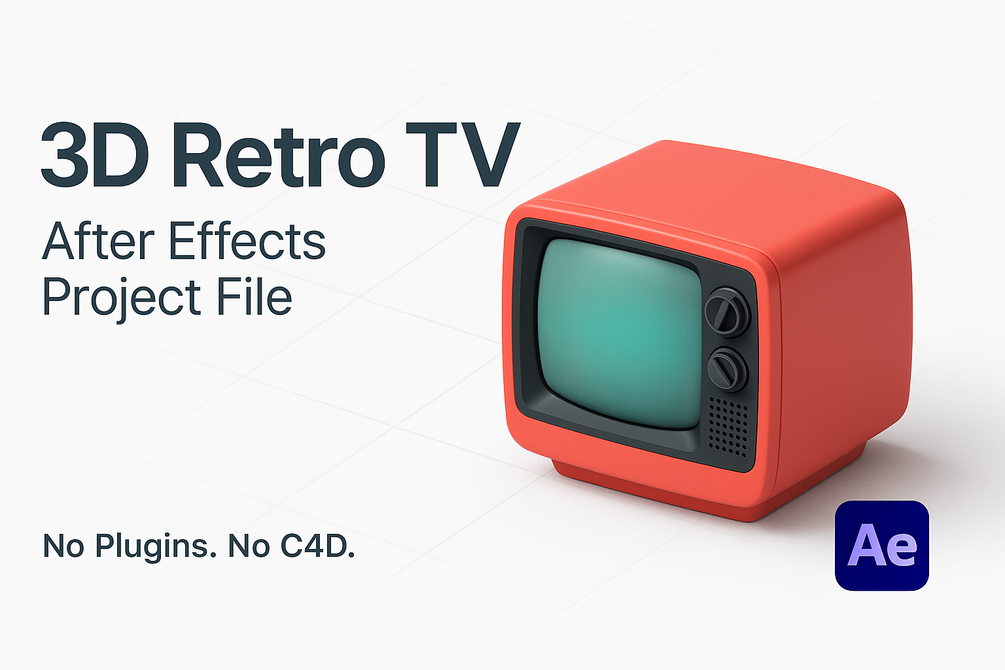 3D TV (After Effects)