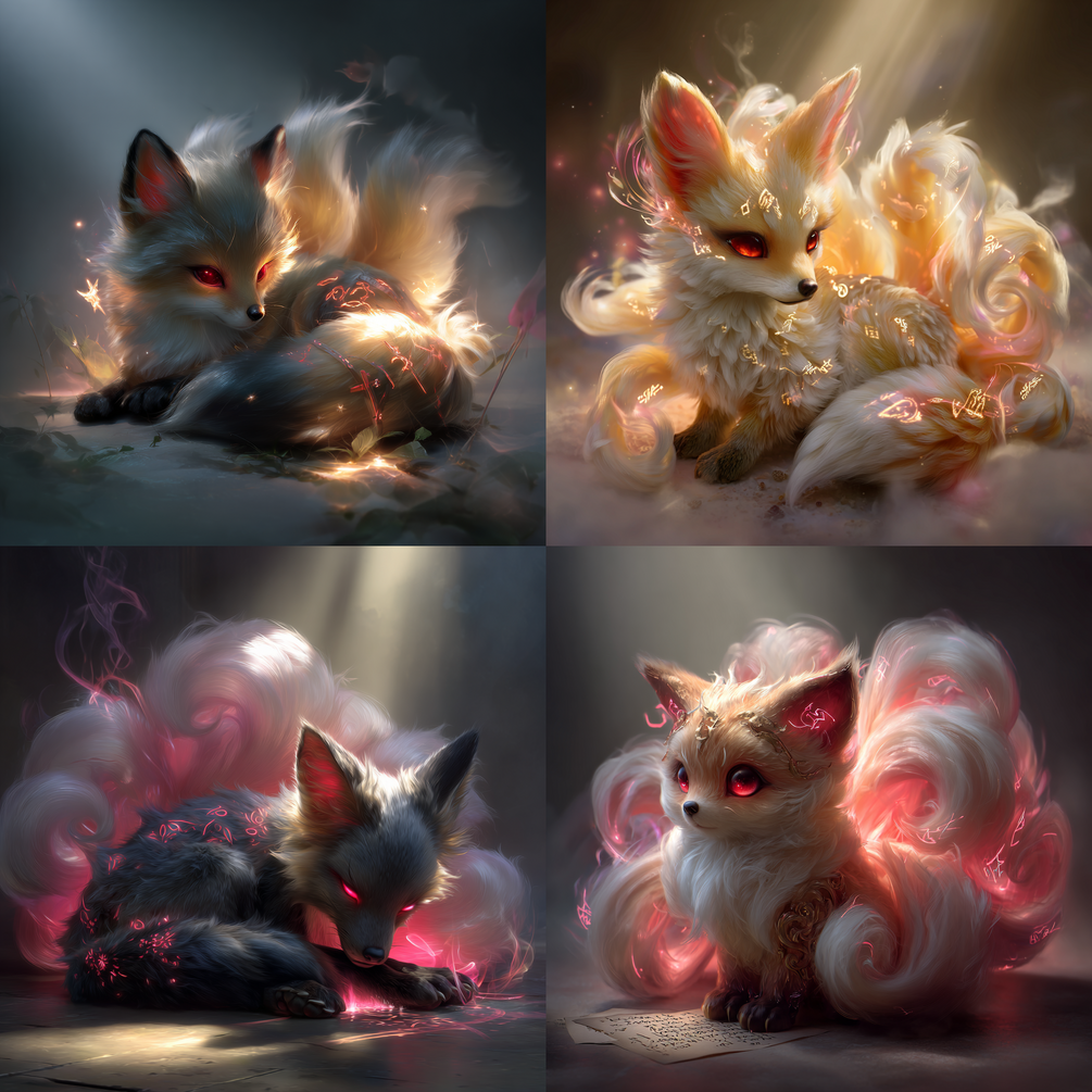 Magical Creatures Chibi Pack – Printable Digital Art