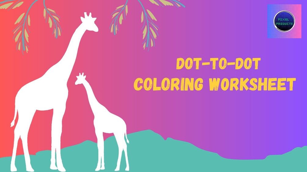 Wildlife Wonders: Dot-to-Dot Animal Coloring Fun Worksheets