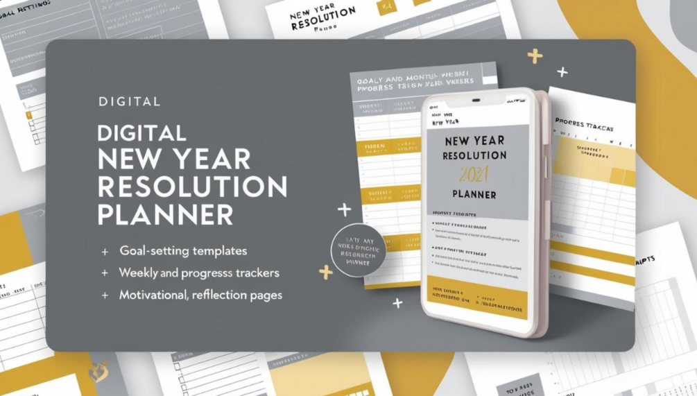 NEW YEAR RESOLUTION PLANNER 2025