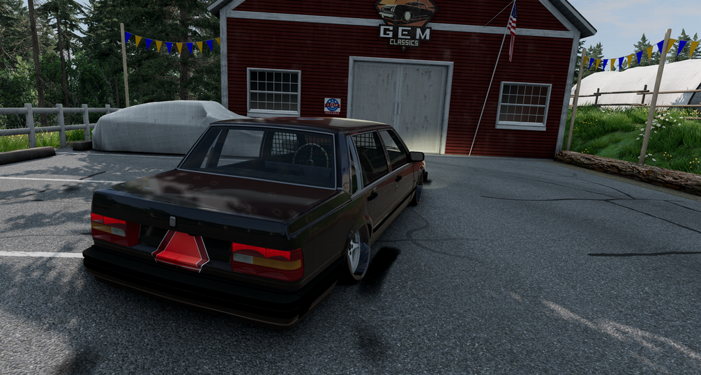 BeamNG Mod Volvo 744