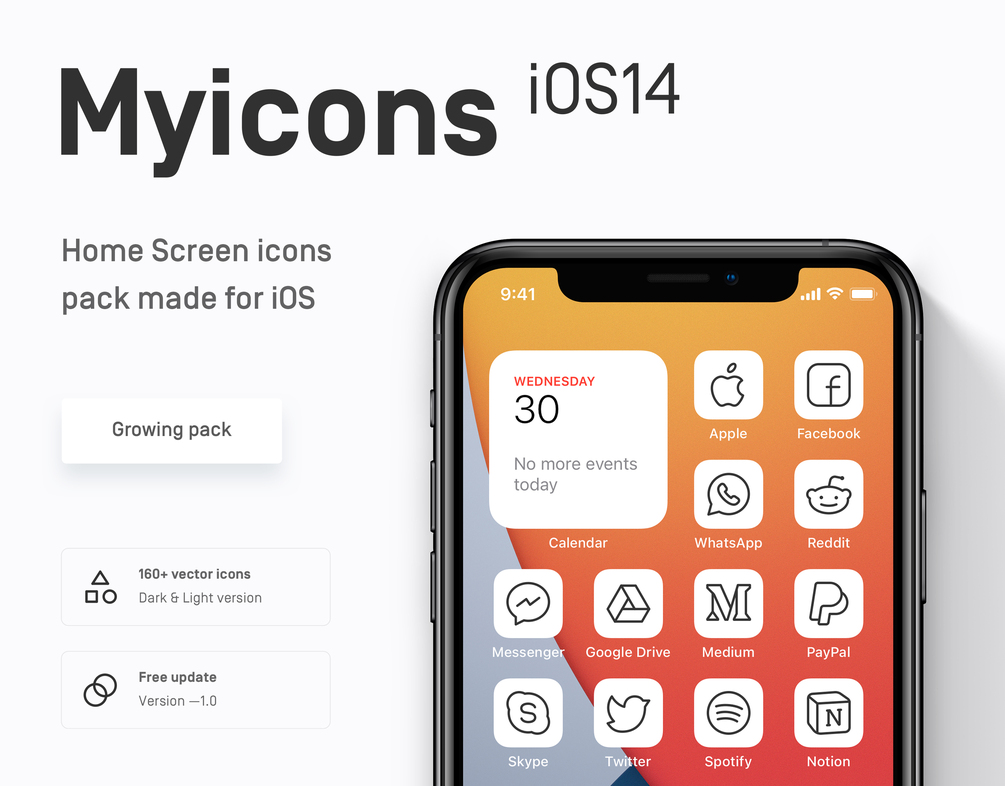 iOS 14 icons