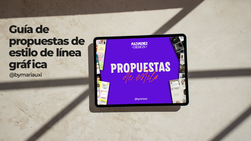 Guía de propuestas de estilos de línea gráfica