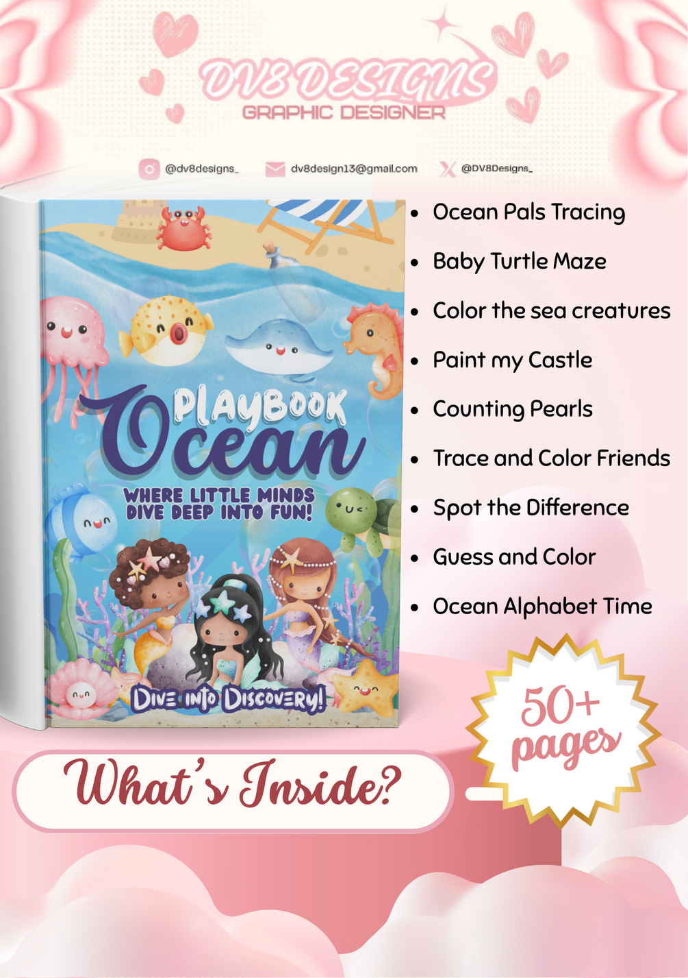 🌊 Ocean Playbook - Kids Busybook