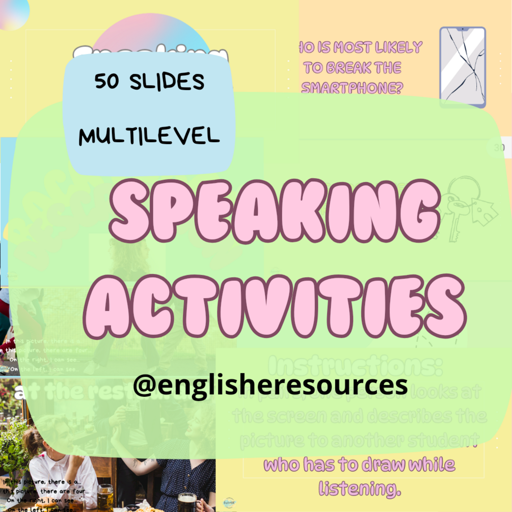 SPEAKING ACTIVITIES