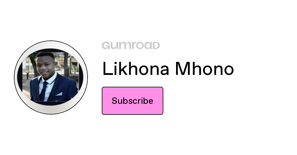 Likhona Mhono