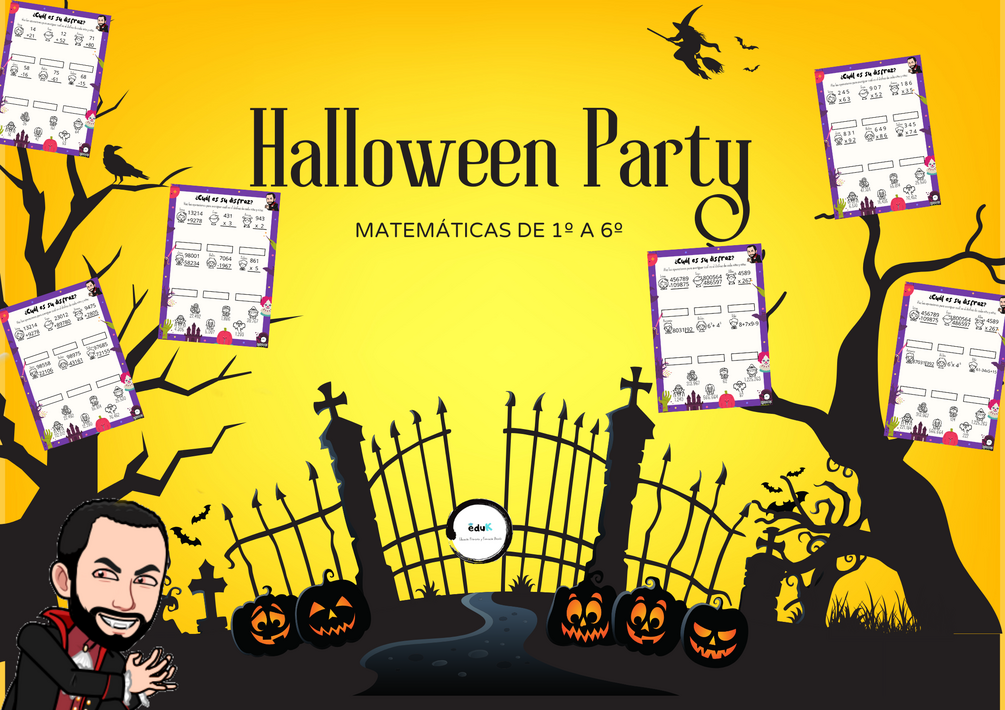 DISFRACES DE HALLOWEEN MATEMÁTICO