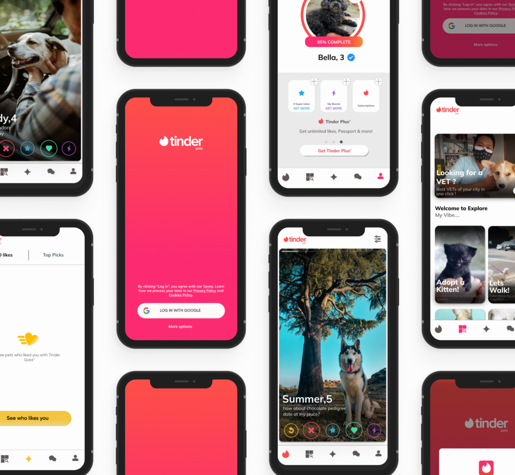 Figma Dating App Swipe Animation