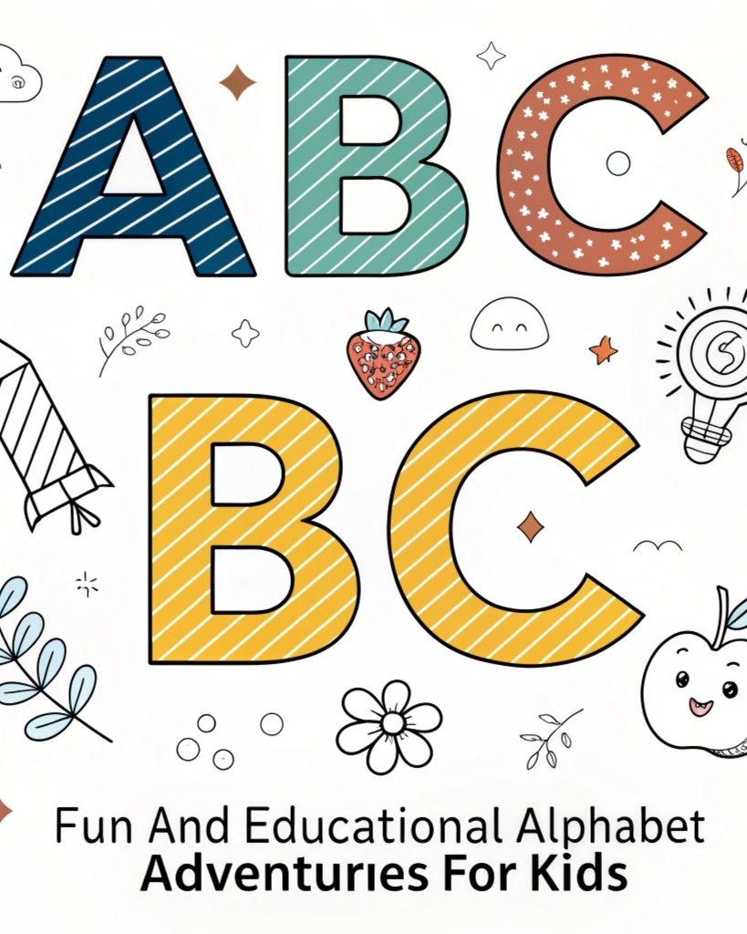 "Colorful ABC Adventures: A Fun Alphabet Coloring Book for Kids!"