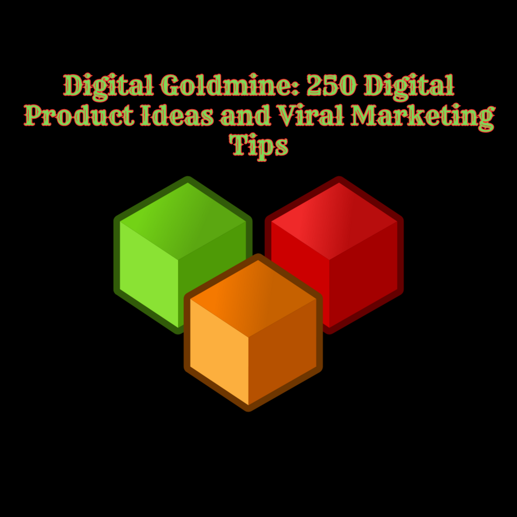 Digital Goldmine: 250 Digital Product Ideas and Viral Marketing Tips