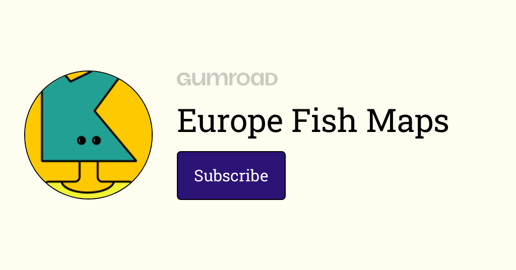 Europe Fish Maps