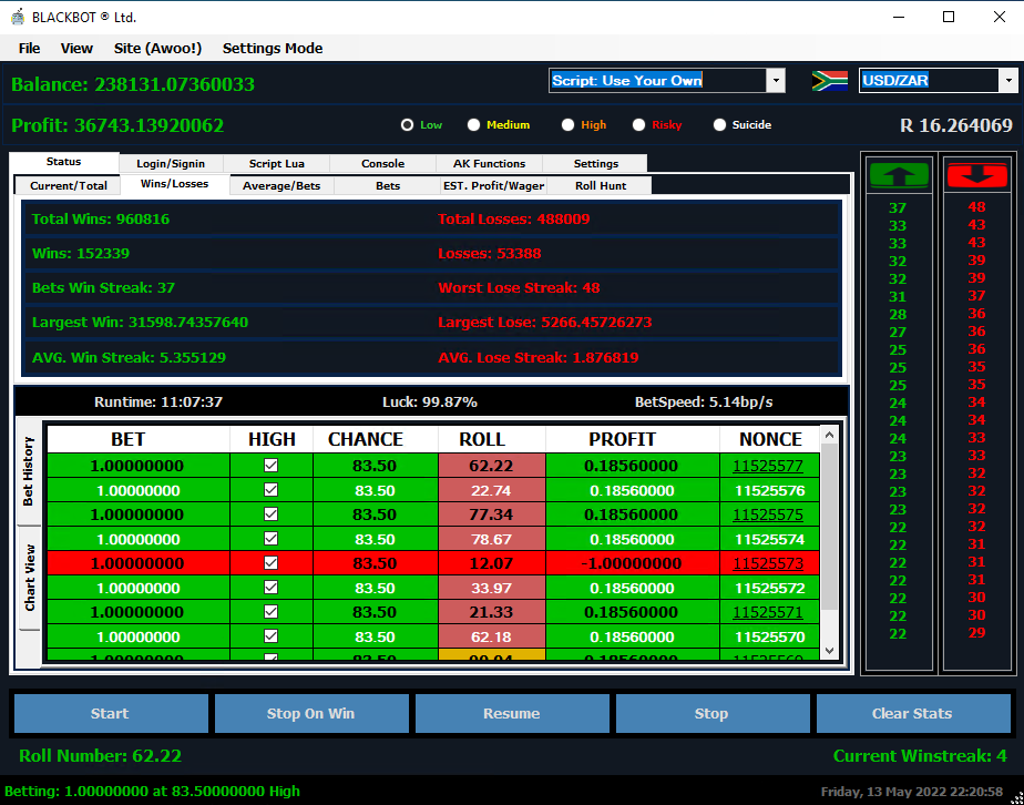 BlackBot Application