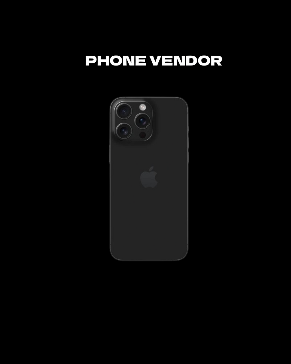 iPhone Vendor
