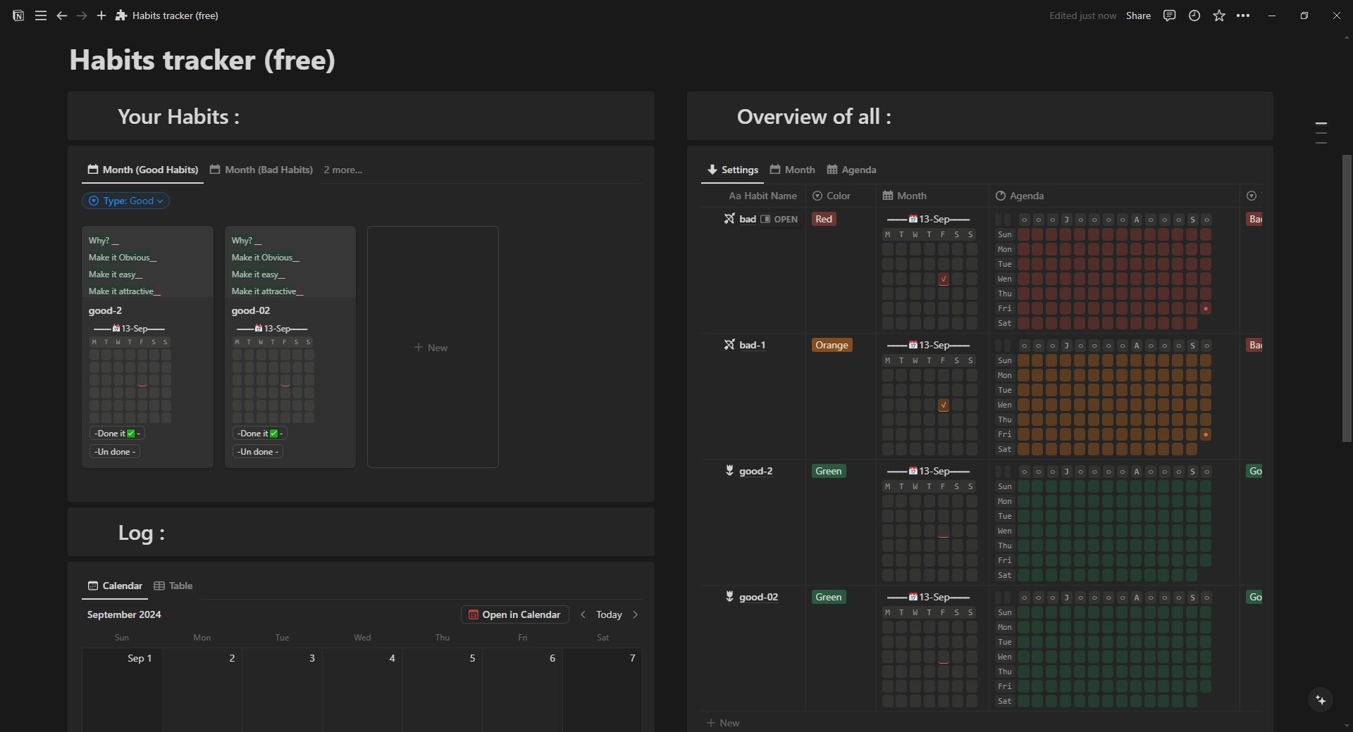 New Update v1.1: Aesthetic habit tracker (free version) - SAGA