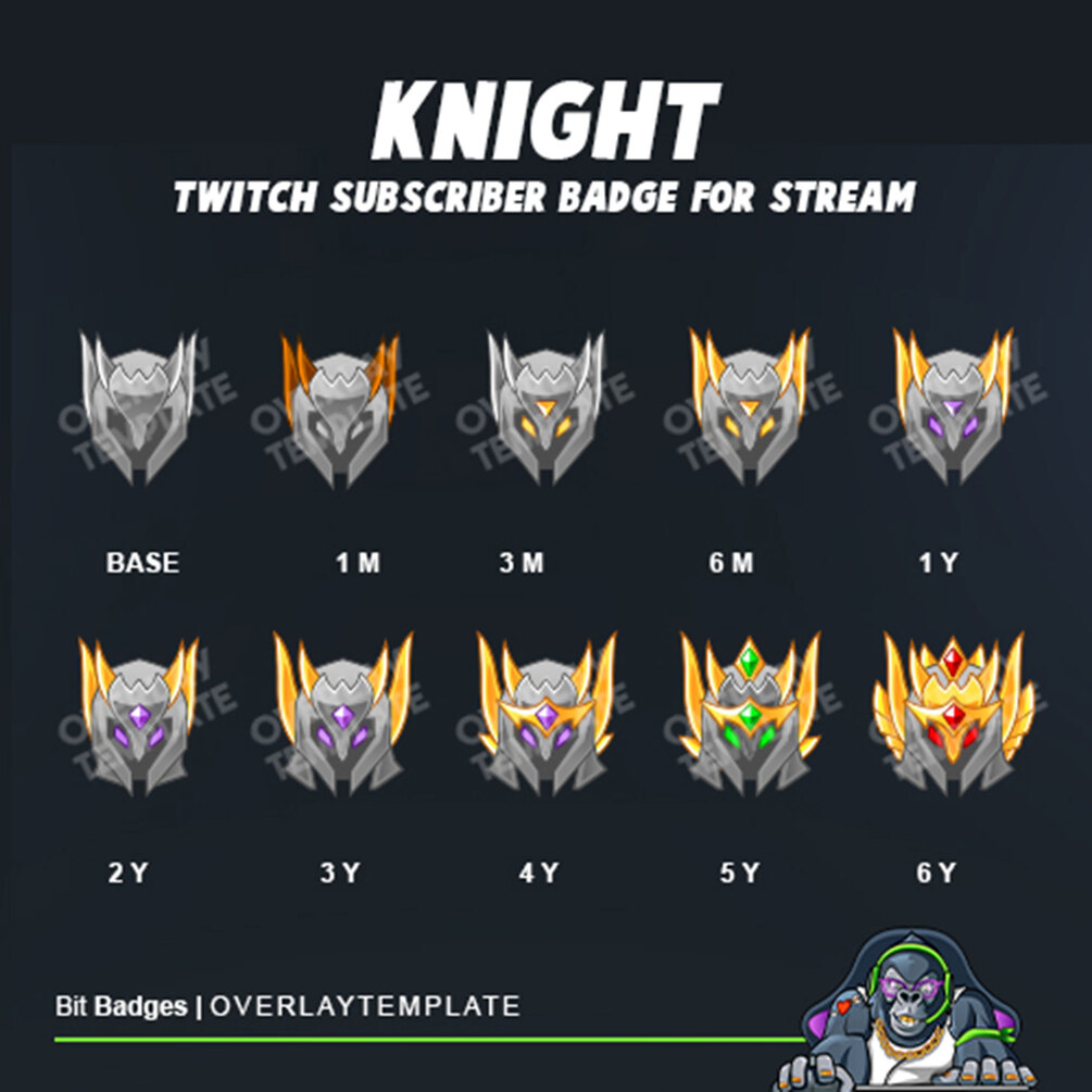 Knight – Bit Badges