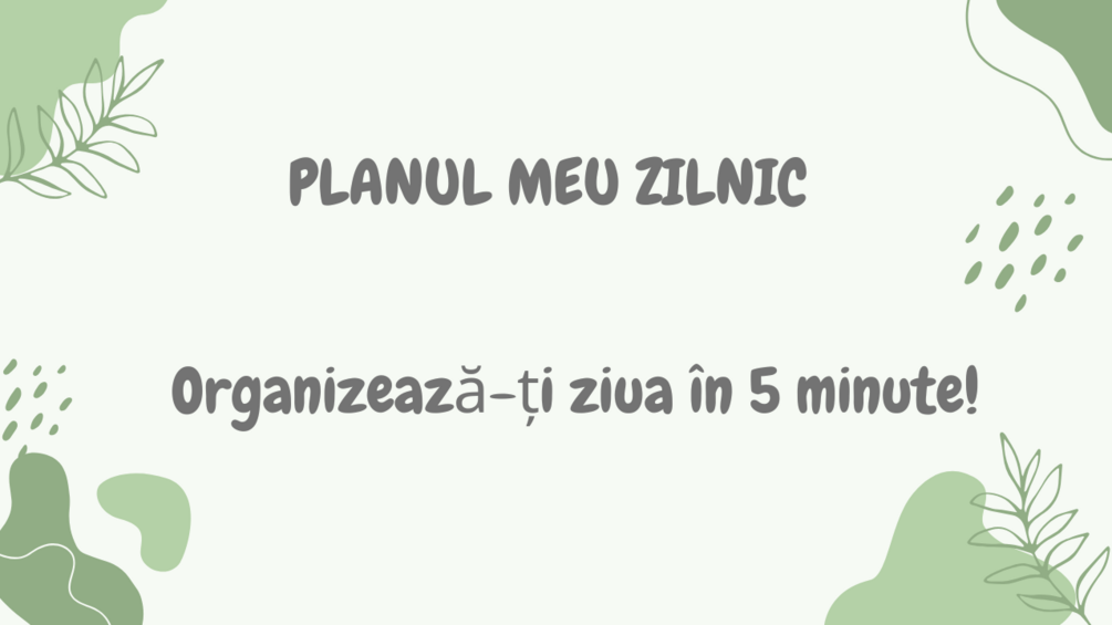 Planul Meu Zilnic