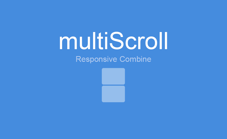 multiScroll.js - Responsive Combine