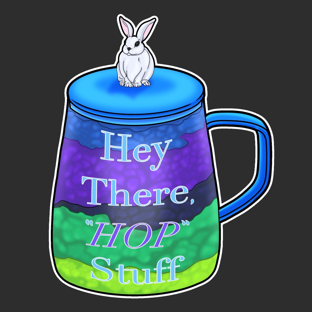 Bunny Quote Sticker Set