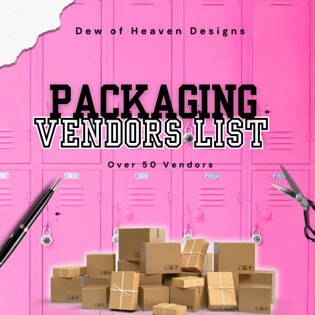 Packaging Vendors List