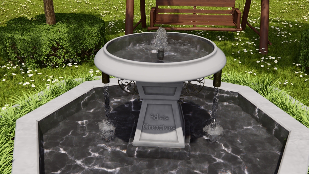 BETA SAMPLE [AQUASCAPE GARDEN FOUNTAIN]