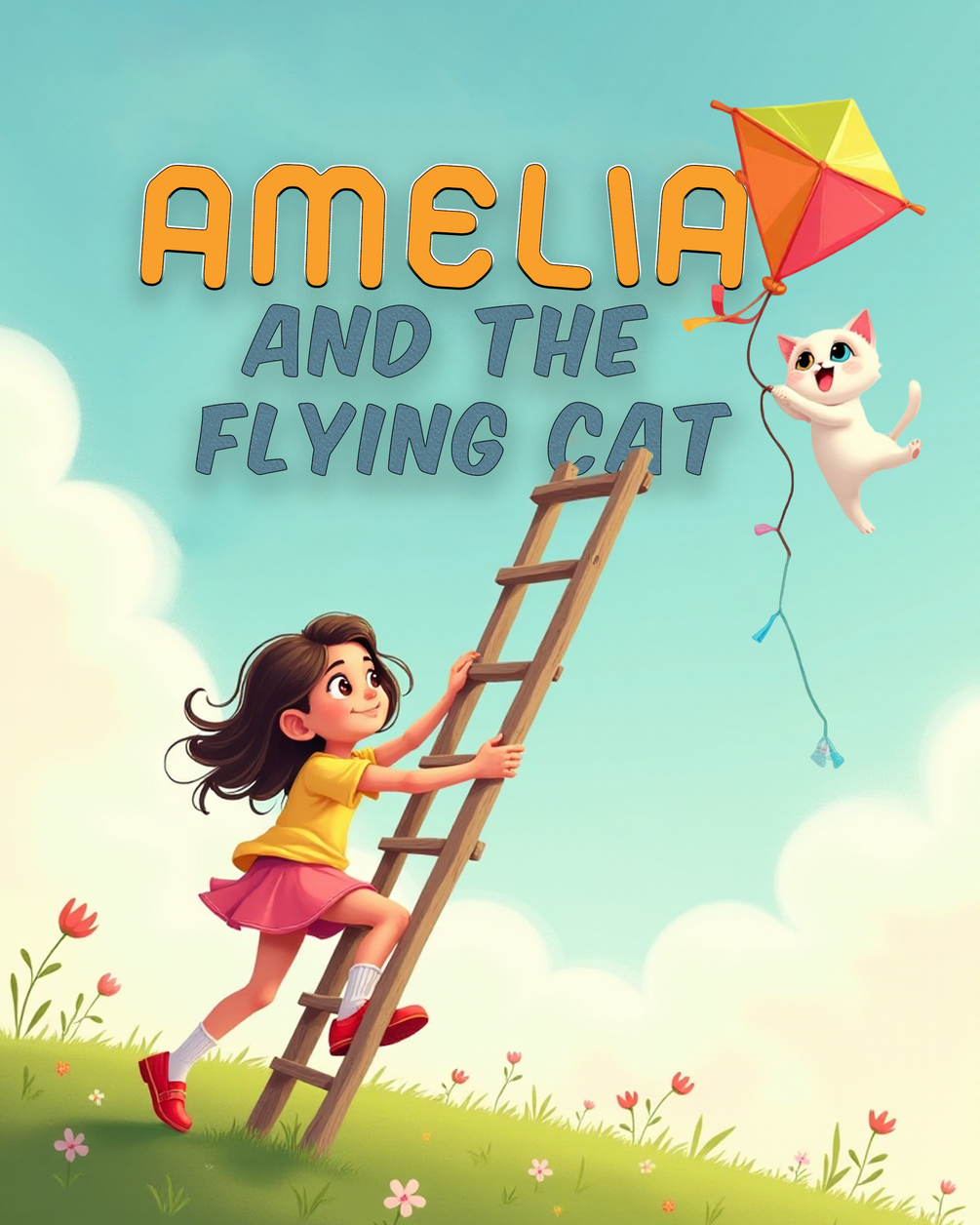 Amelia and the Flying Cat (Multilingual Edition)